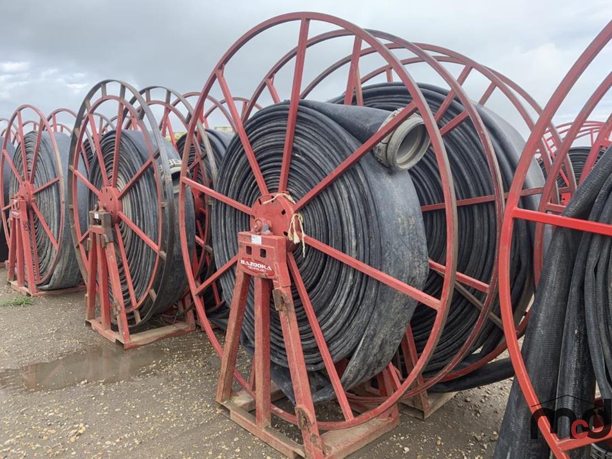 Layflat Hose Reels w/ 10" Hose